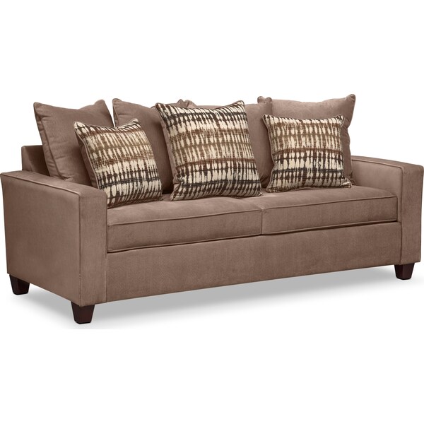 Bryden Sofa - Chocolate | Value City Furniture
