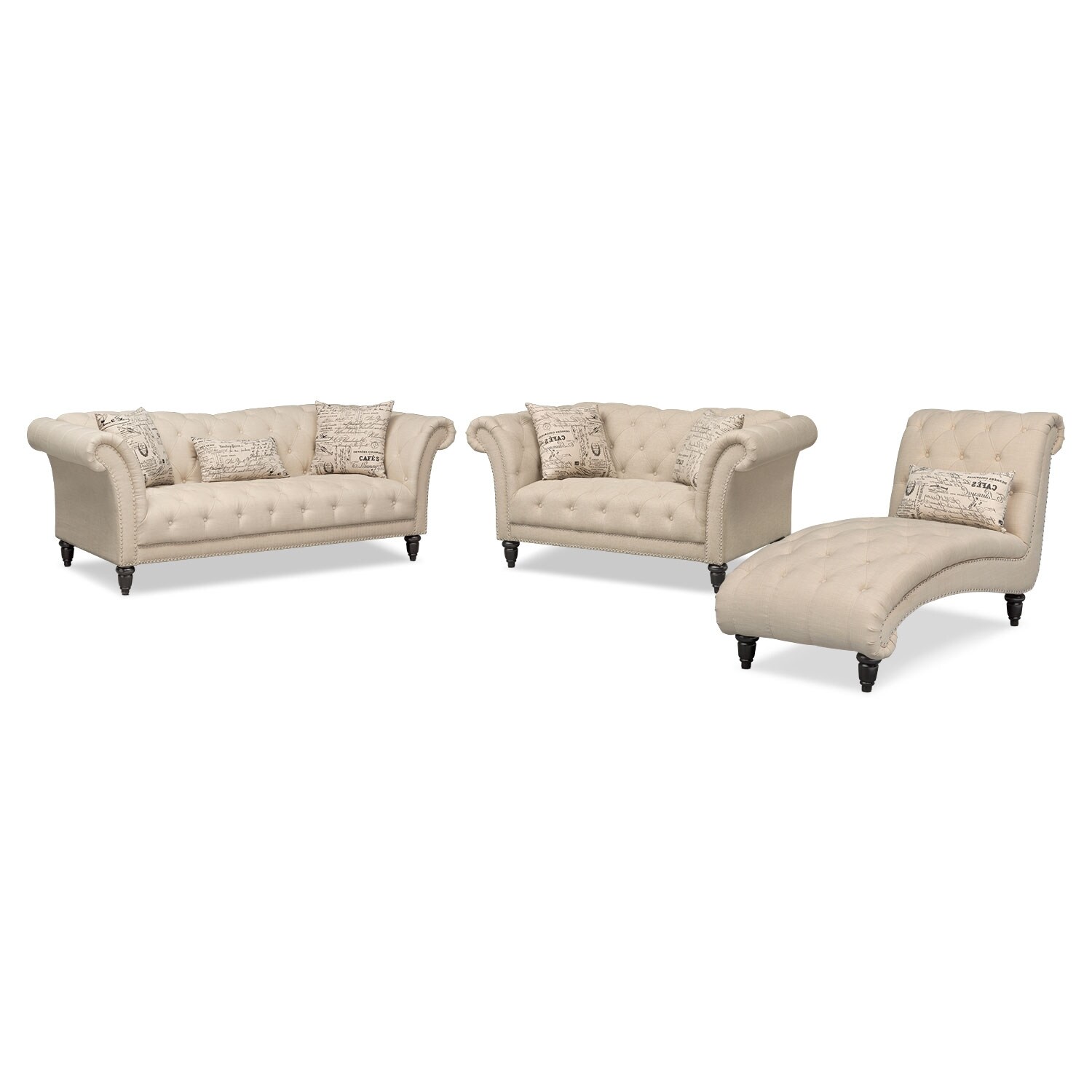 Marisol sofa and loveseat set store