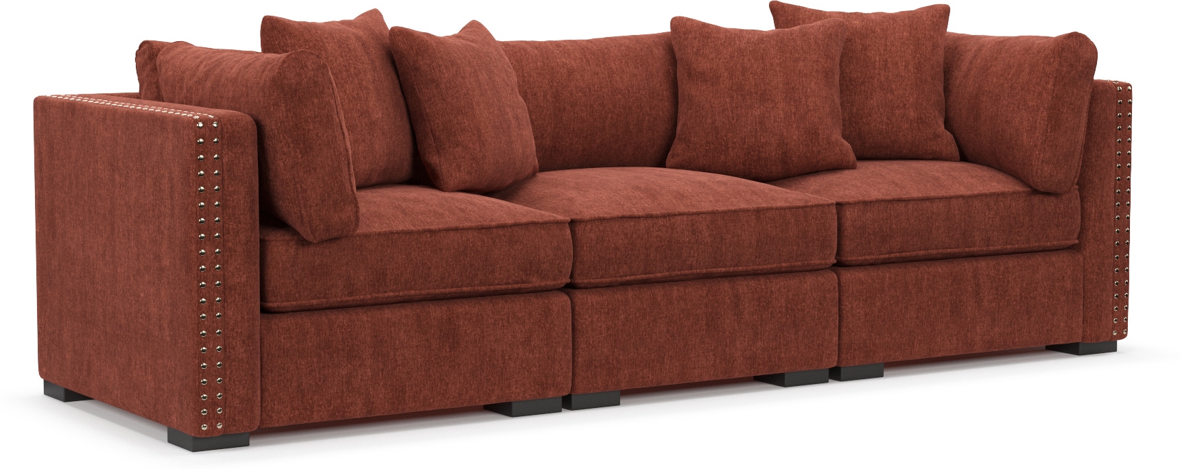 Abington Foam Comfort 3-Piece Sofa - Contessa Paprika | Value City ...