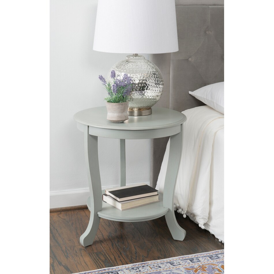 Albert Side Table - Gray | Value City Furniture