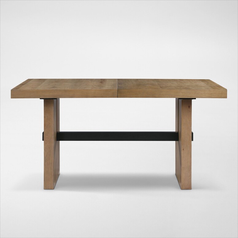 Auburn Counter-Height Dining Table and 6 Upholstered Stools | Value ...