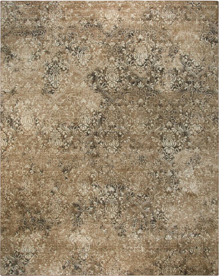 Avielle 3' x 5' Area Rug - Ivory/Brown | Value City Furniture