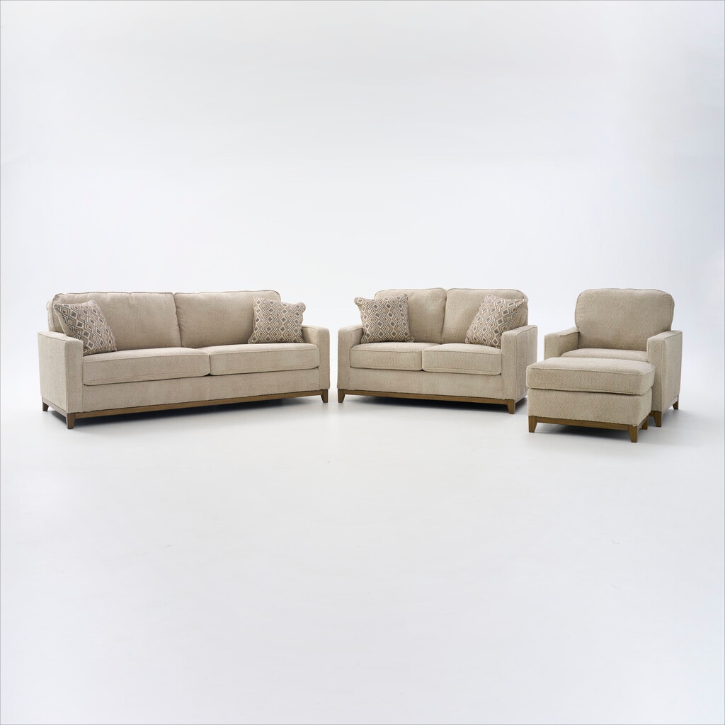 Broyhill Belle Pointe Sofa Loveseat Chair and Ottoman