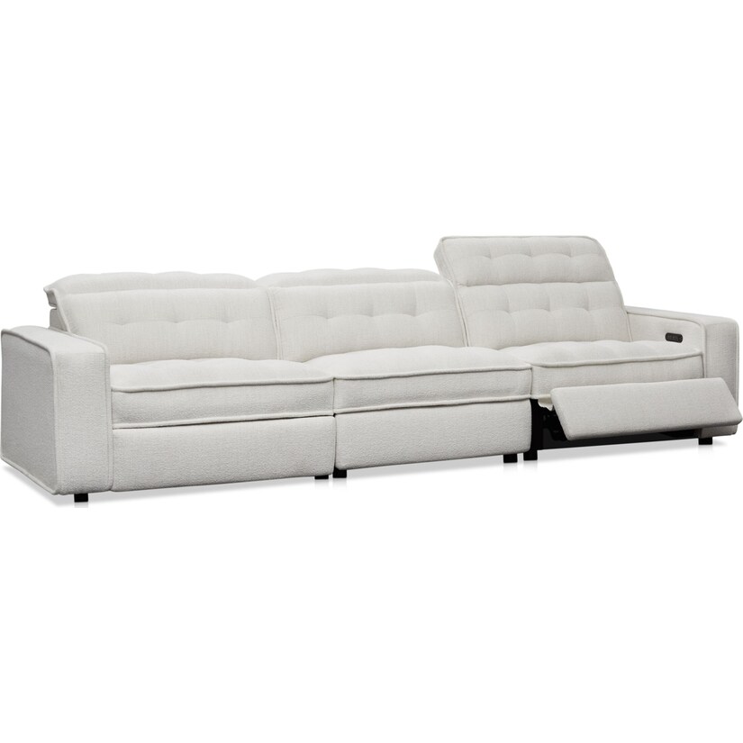 Bellini 3-Piece Dual-Power Reclining Sofa | Value City Furniture