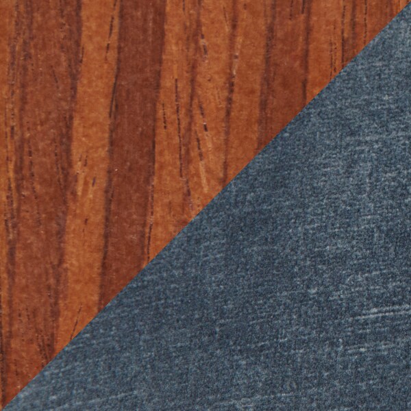 Fraser Set 2 Counter-Height Stools - Blue Velvet | Value City Furniture