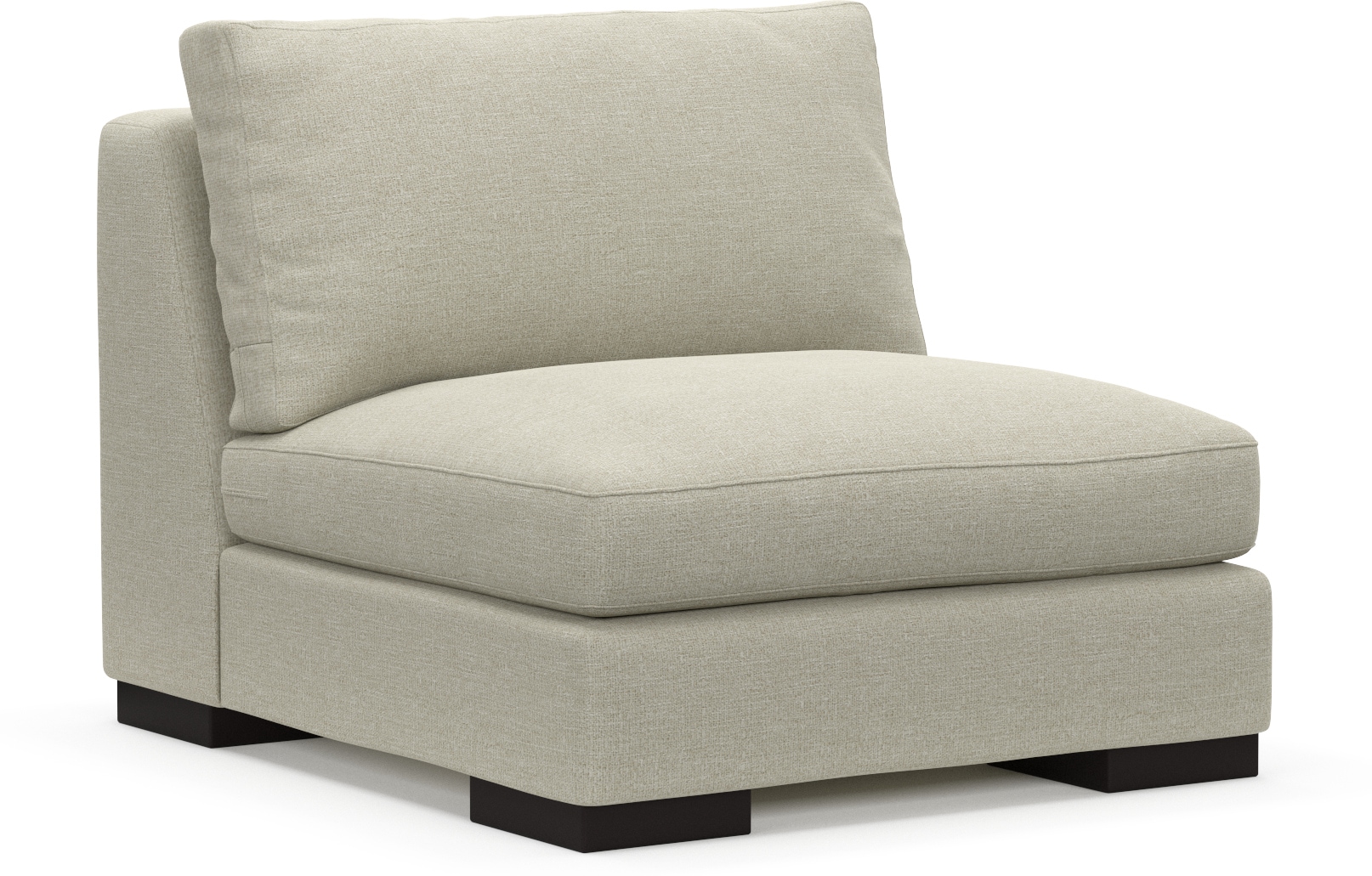 Bondi Foam Comfort Armless Chair - Liv Dove | Value City Furniture