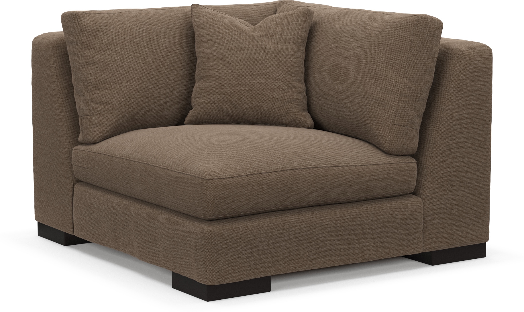 Bondi Hybrid Comfort Corner Chair - Presidio Chocolate | Value City ...