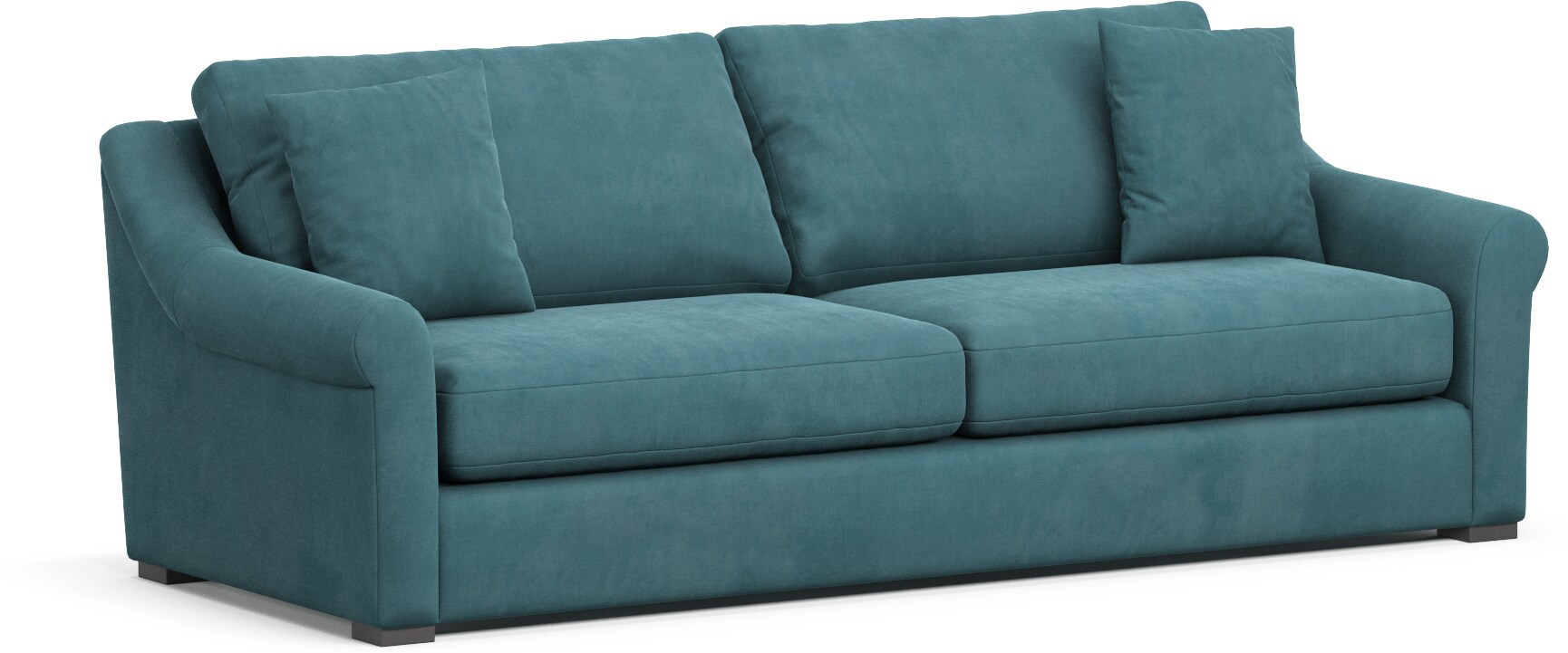 Bowery 97" Sofa - Bella Peacock | Value City Furniture