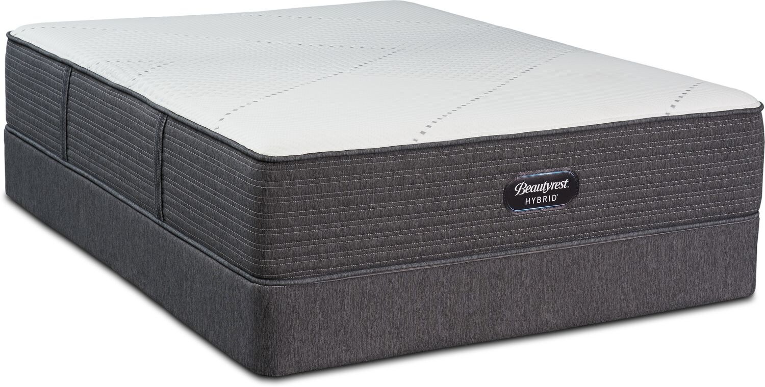 BRX1000-IP Soft Queen Mattress and Split Foundation | Value City Furniture