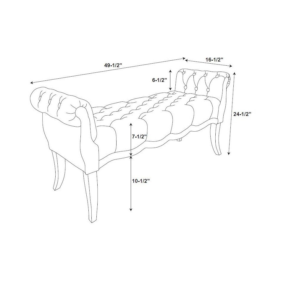 Cassius Bench Value City Furniture