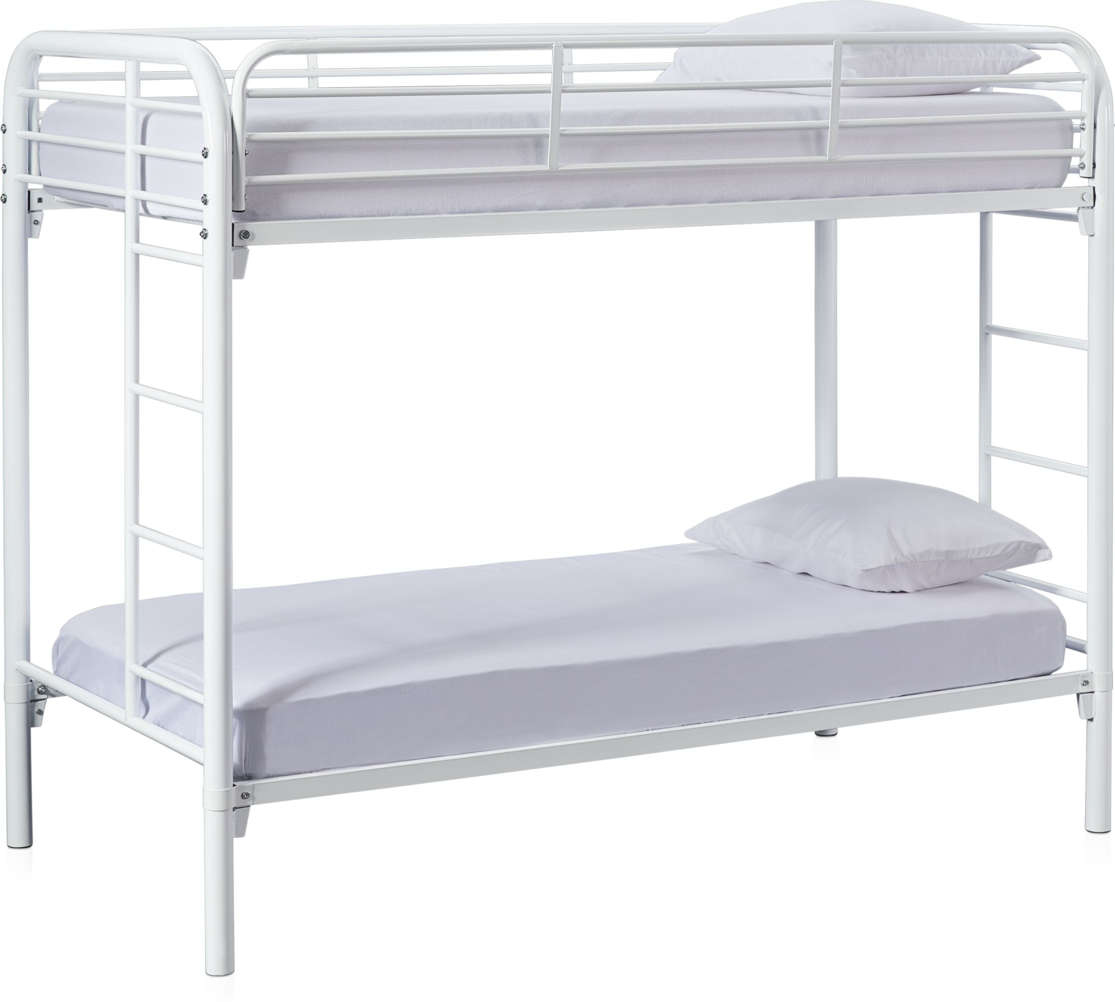 Champ Twin over Twin Bunk Bed White Value City Furniture