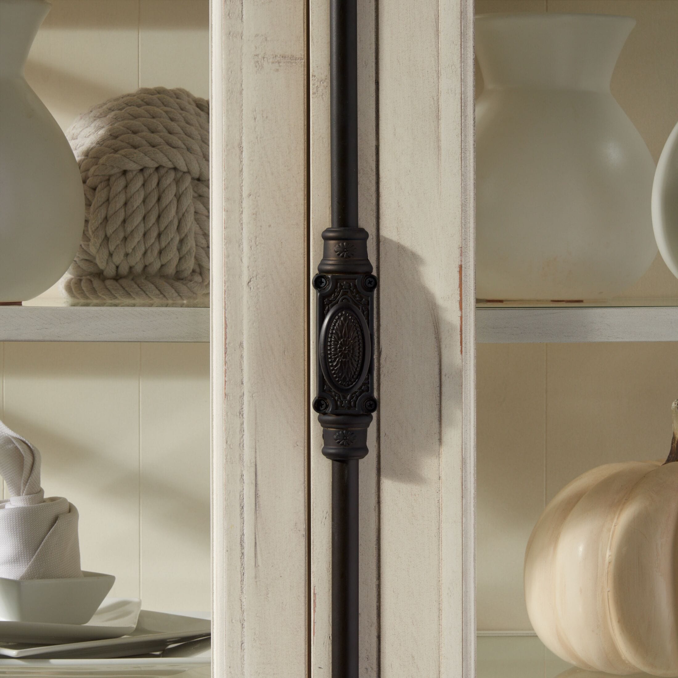 Charthouse Curio in Alabaster American Signature Furniture