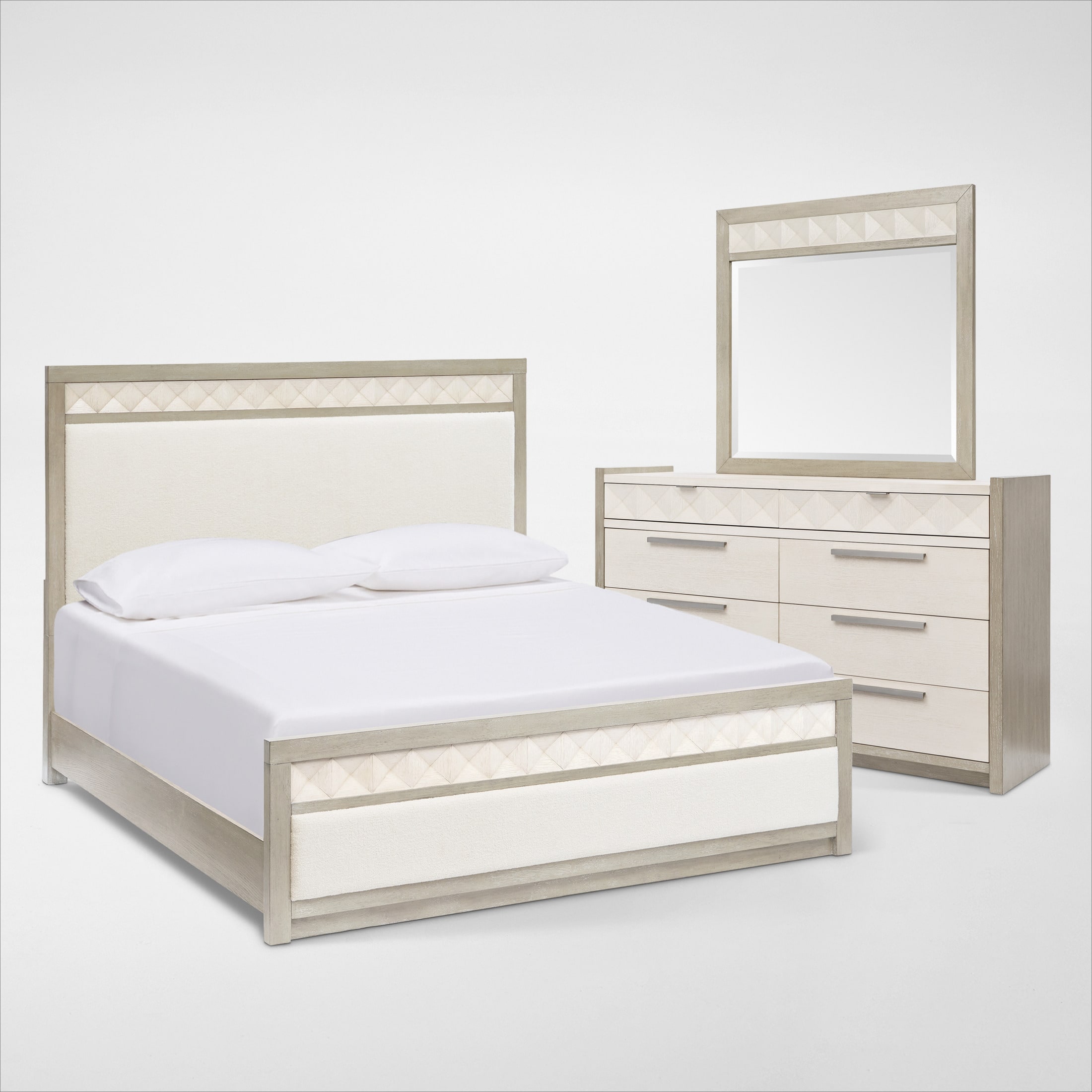 Coronado 5 Piece Bedroom Set with Dresser and Mirror