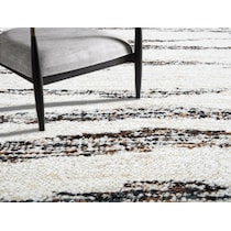 Danbury 8' x 10' Area Rug - Cream/Petrol | Value City Furniture