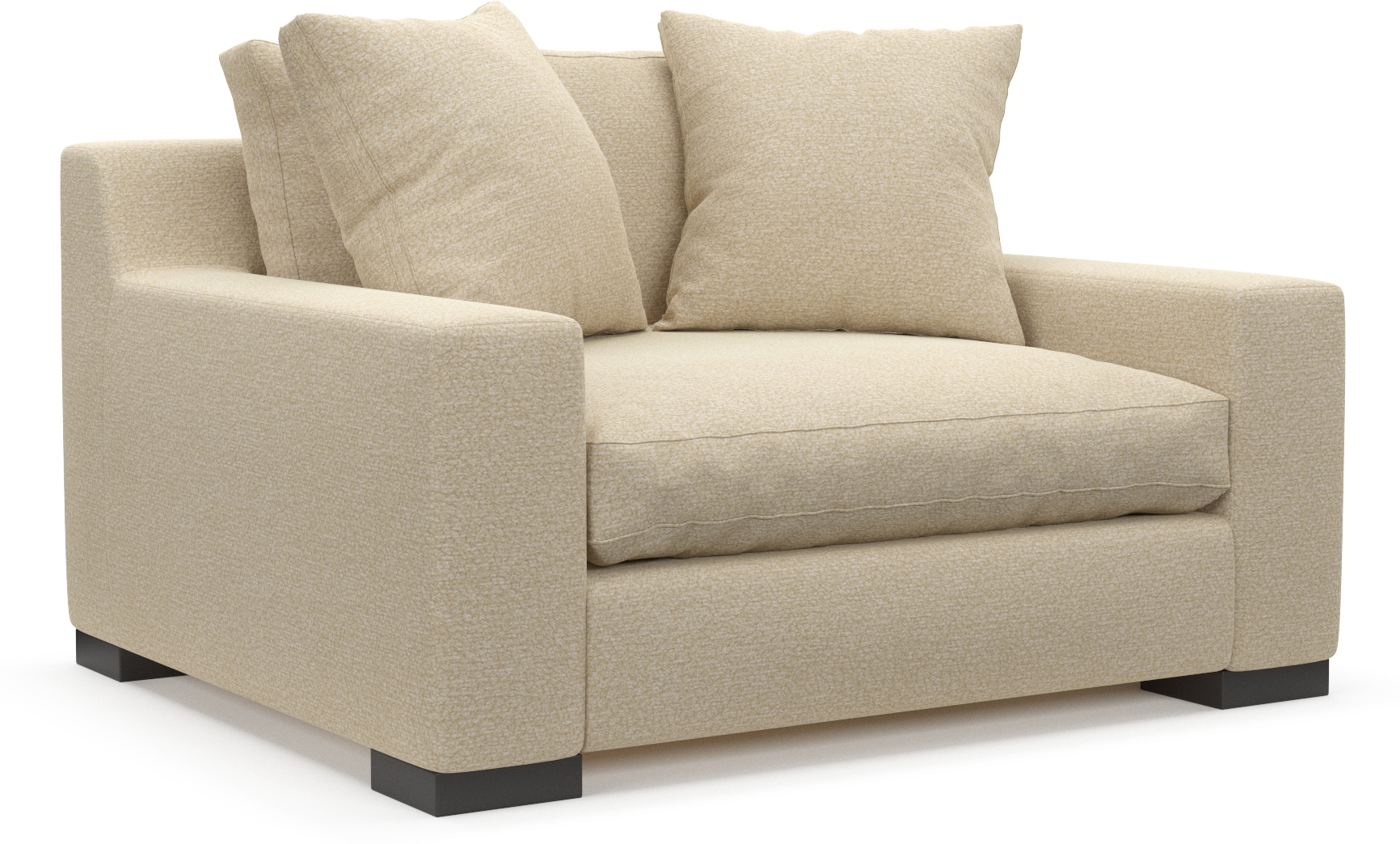 Ethan Hybrid Comfort Eco Performance Chair and a Half - Fincher Sand | Value City Furniture