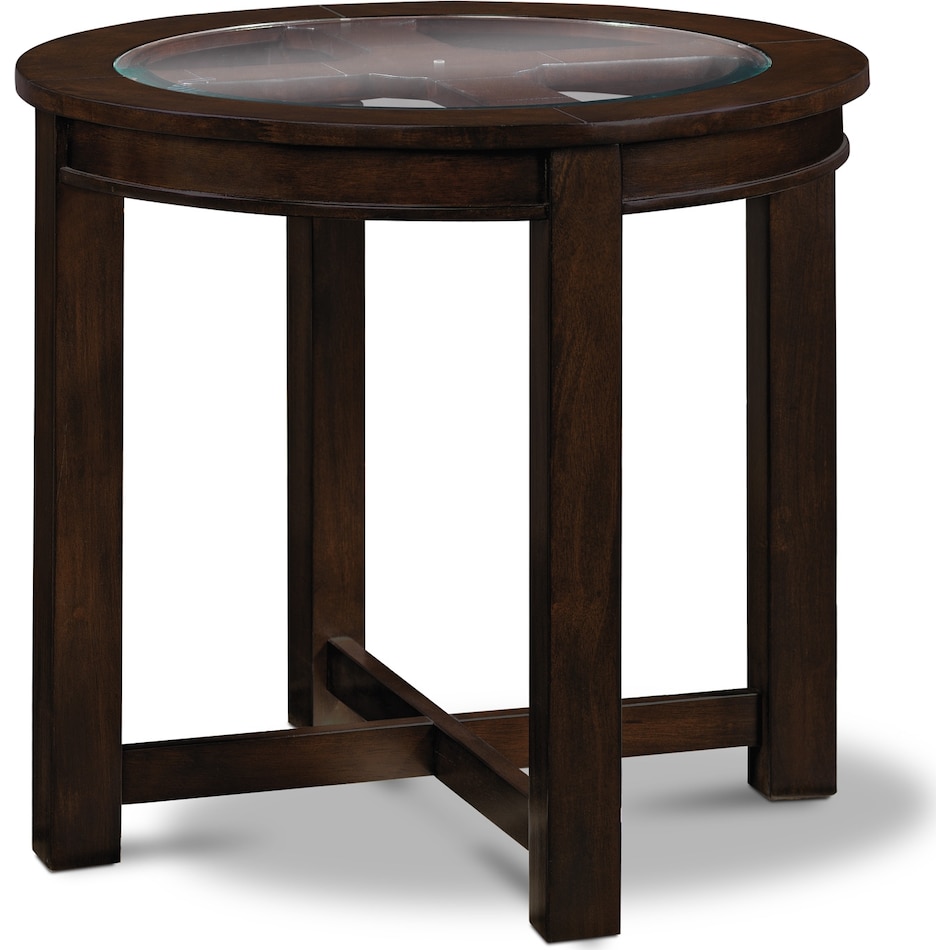 Four Corners End Table | Value City Furniture