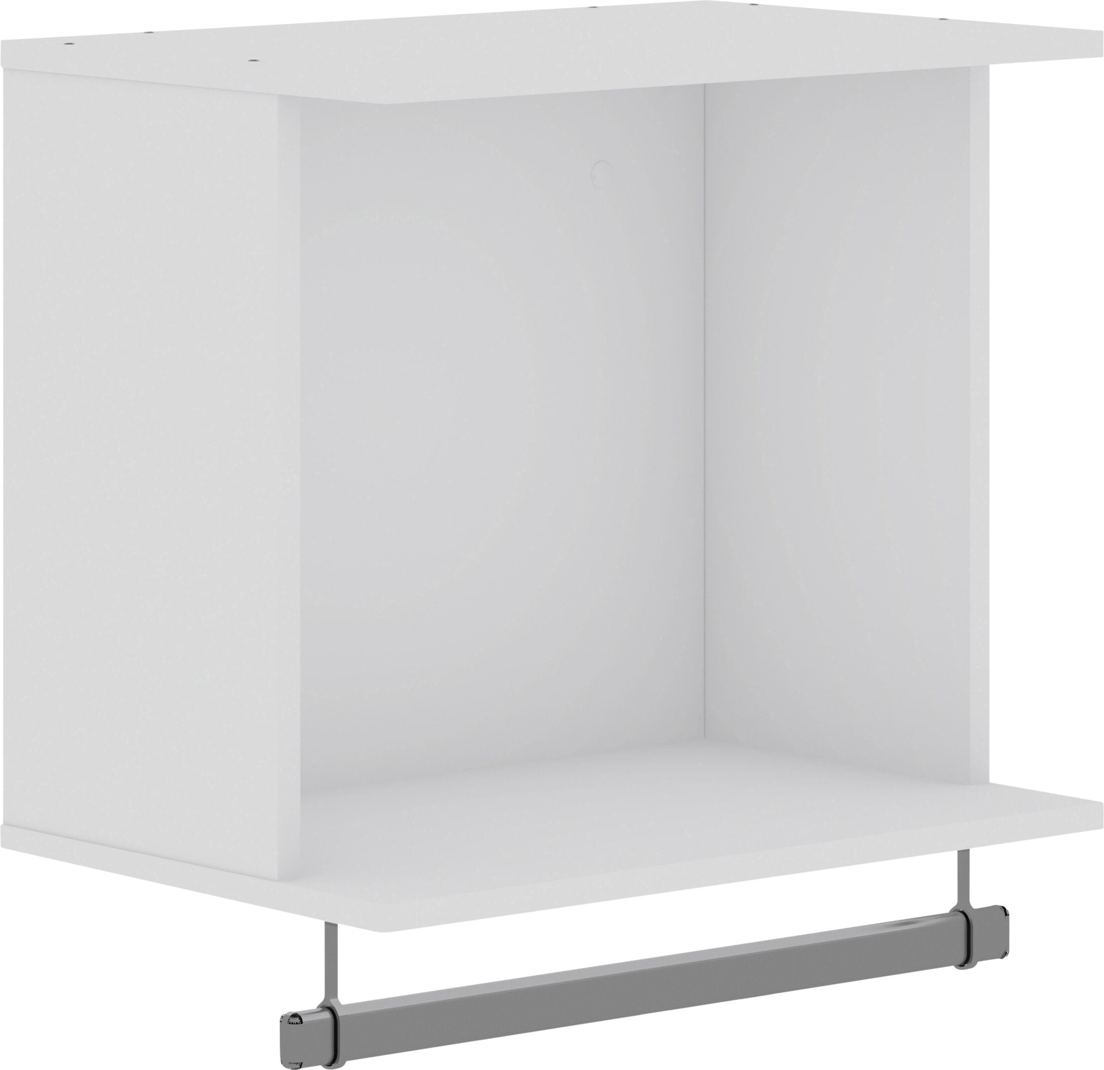 Harvard 21" Floating Closet - White | Value City Furniture