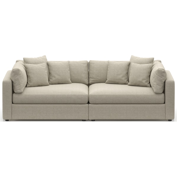 Haven Foam Comfort 2-Piece Sofa - Depalma Taupe | Value City Furniture