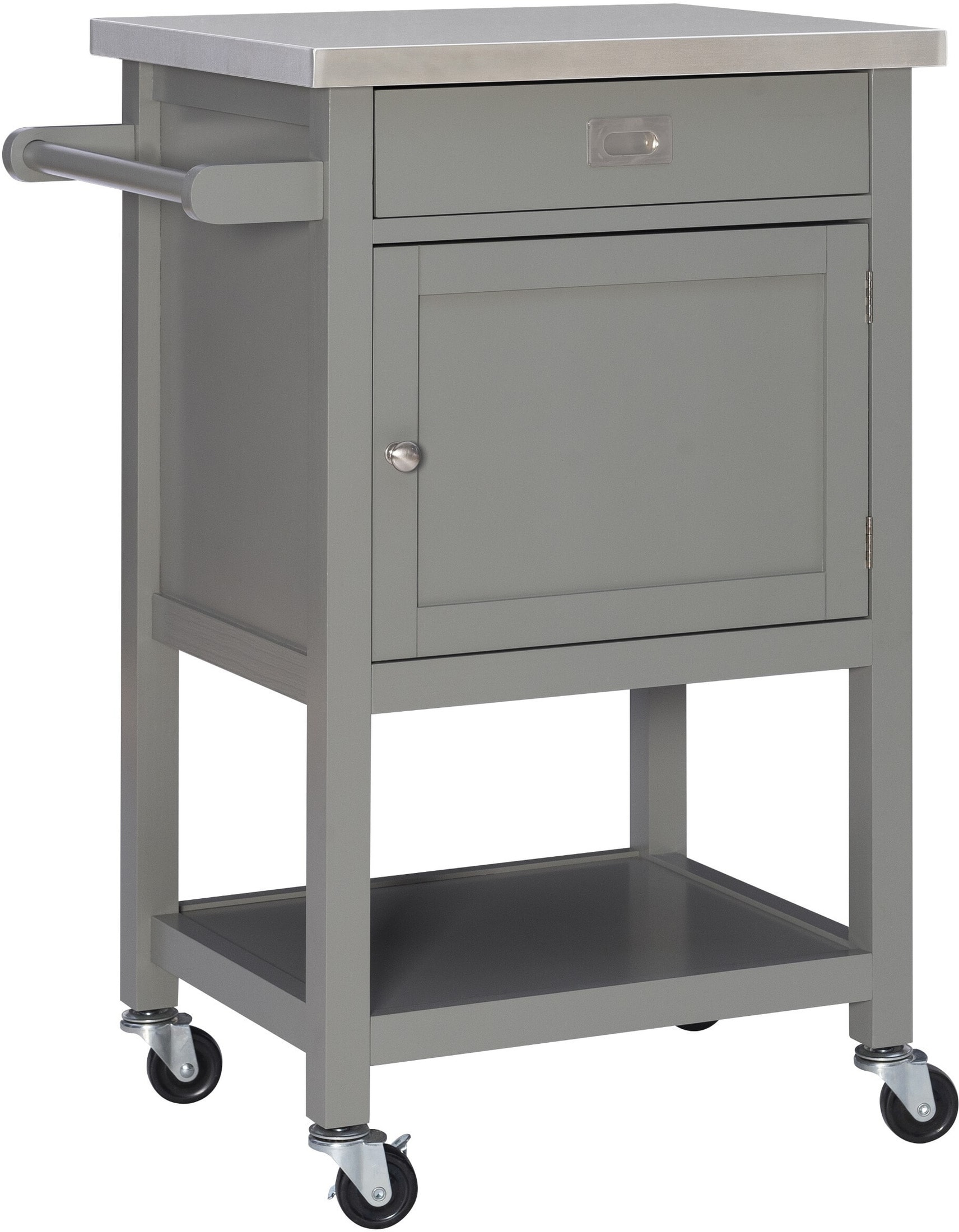 Highland Apartment Cart - Gray | Value City Furniture