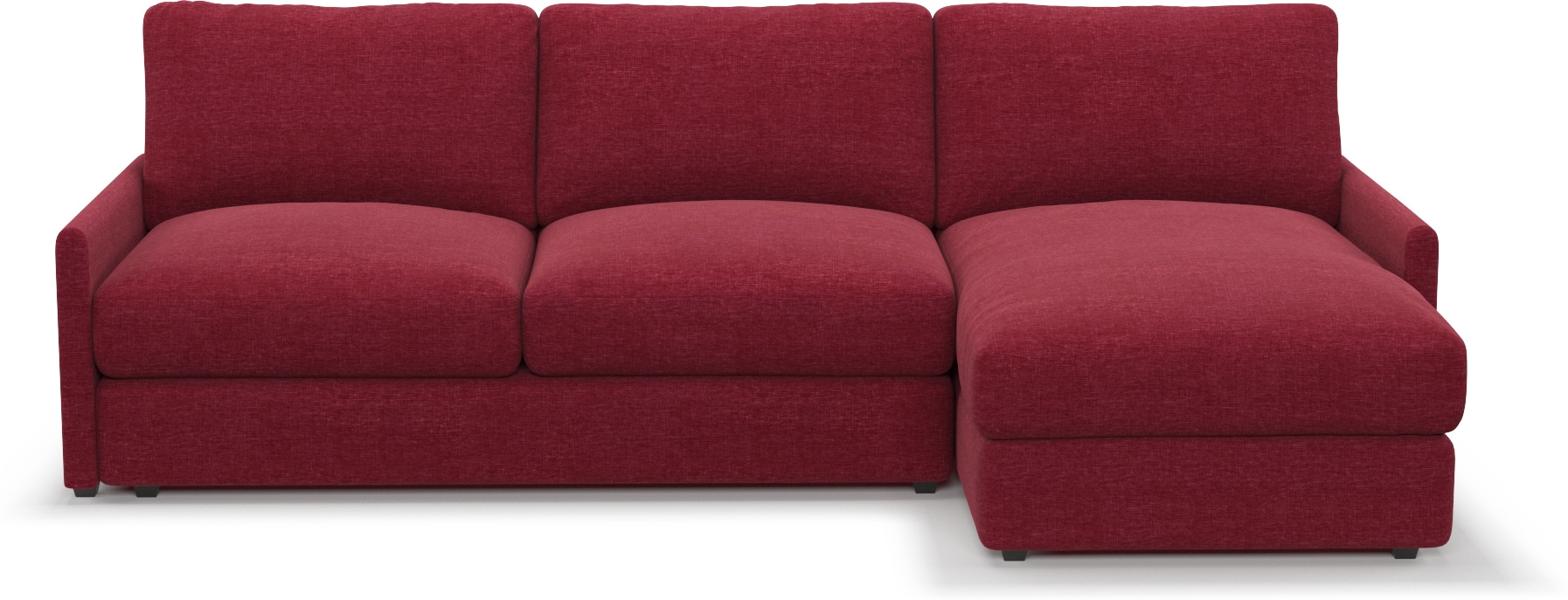 Jasper Hybrid Comfort 2-Piece Sectional with Right-Facing Chaise ...