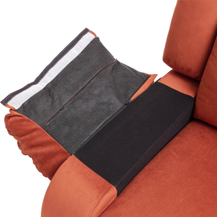 Jaxson Power Recliner - Rust | Value City Furniture