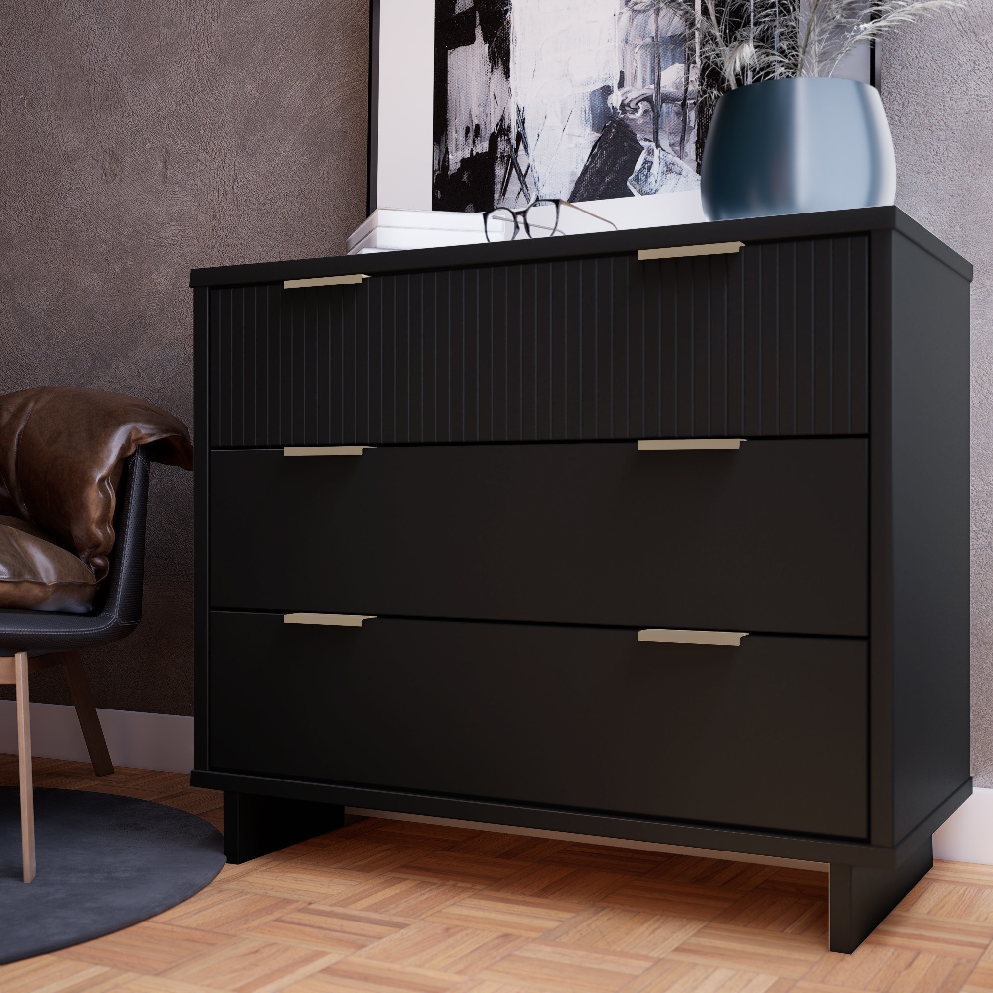 Kenya 3 Drawer Dresser Value City Furniture