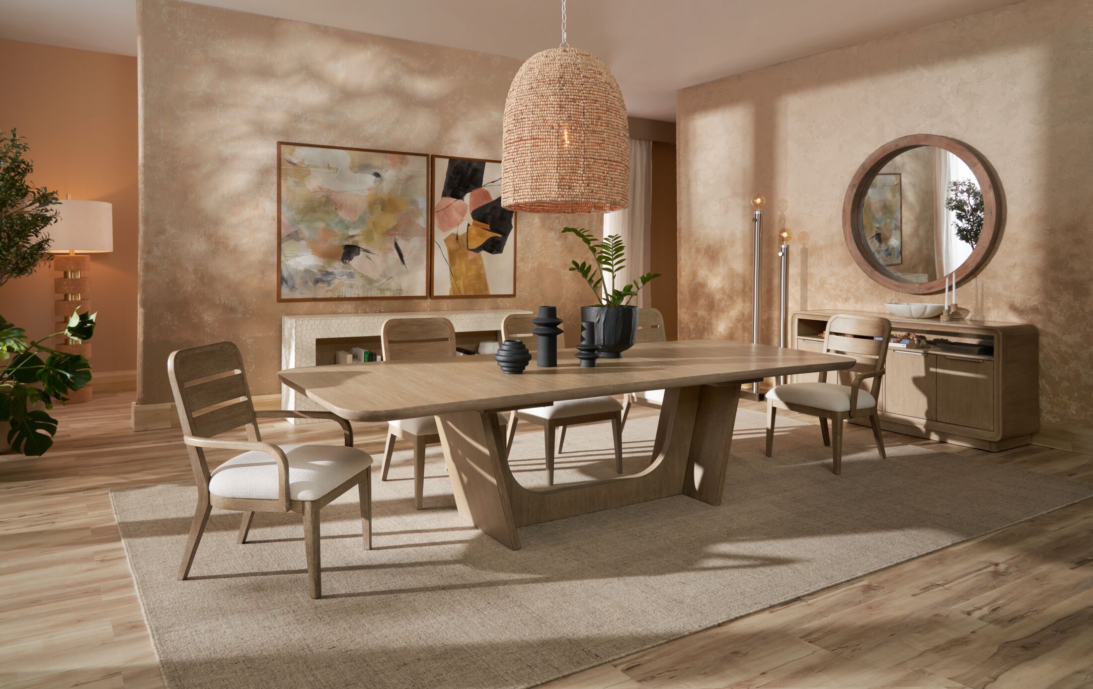 Laguna trestle extendable dining table store