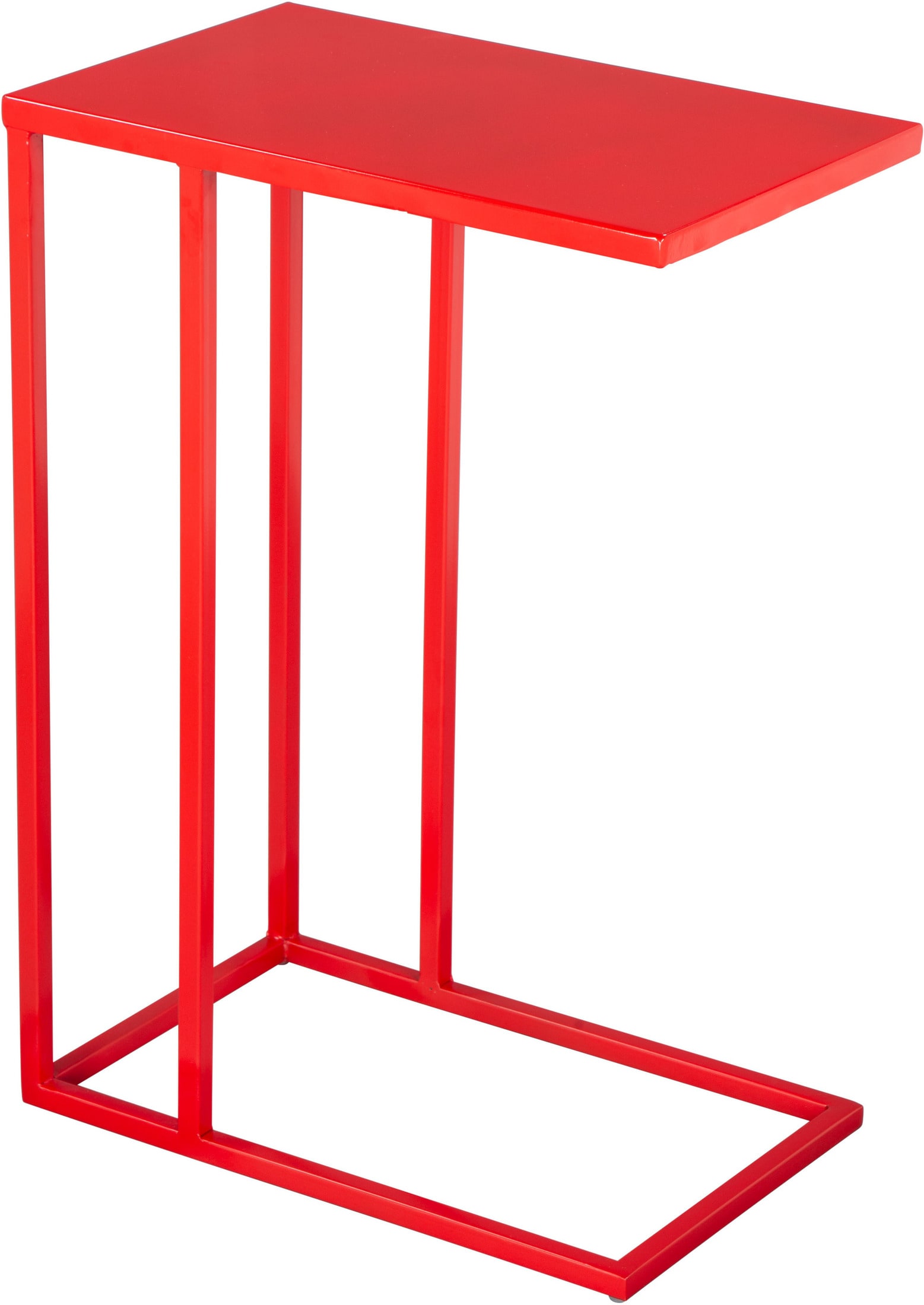 Leary Side Table - Red | Value City Furniture