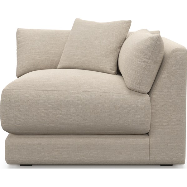 Malibu Corner Chair - Dudley Buff | Value City Furniture