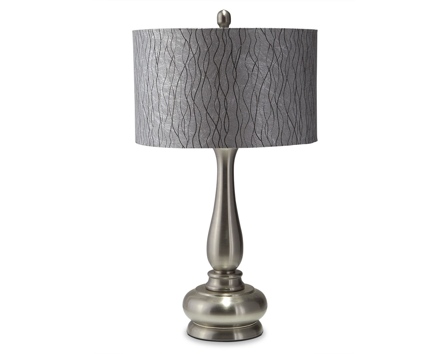 Metal Silver Table Lamp Collection