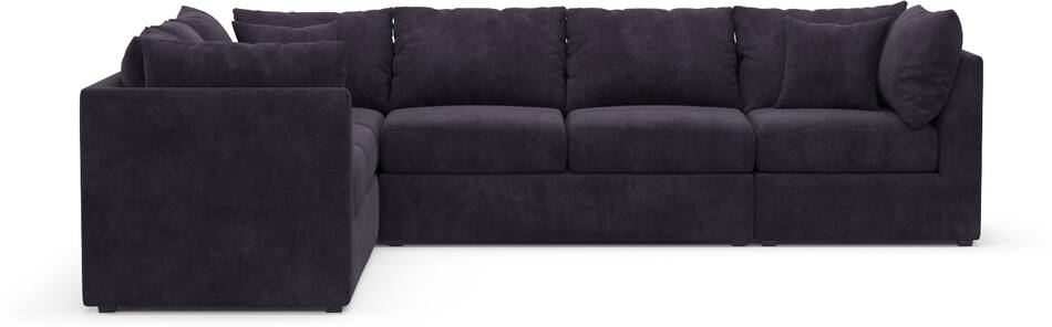 Nest Foam Comfort 3-Piece Large Sectional - Bella Zinc | Value City ...