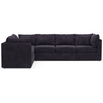 Nest Foam Comfort 3-Piece Large Sectional - Bella Zinc | Value City ...