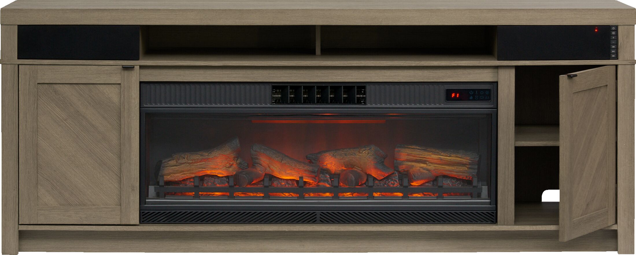 Palmer Fireplace TV Stand Value City Furniture