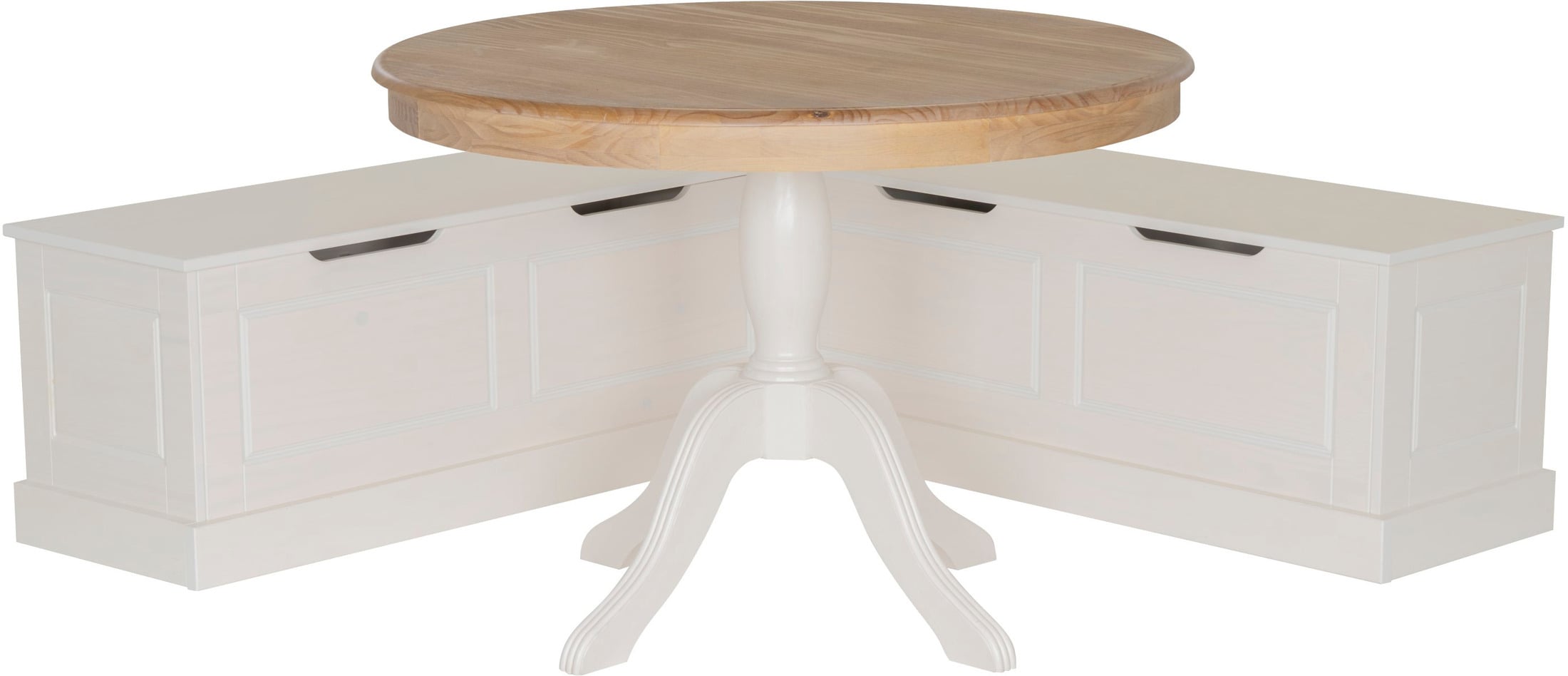 Porter Dining Table and Backless Corner Bench