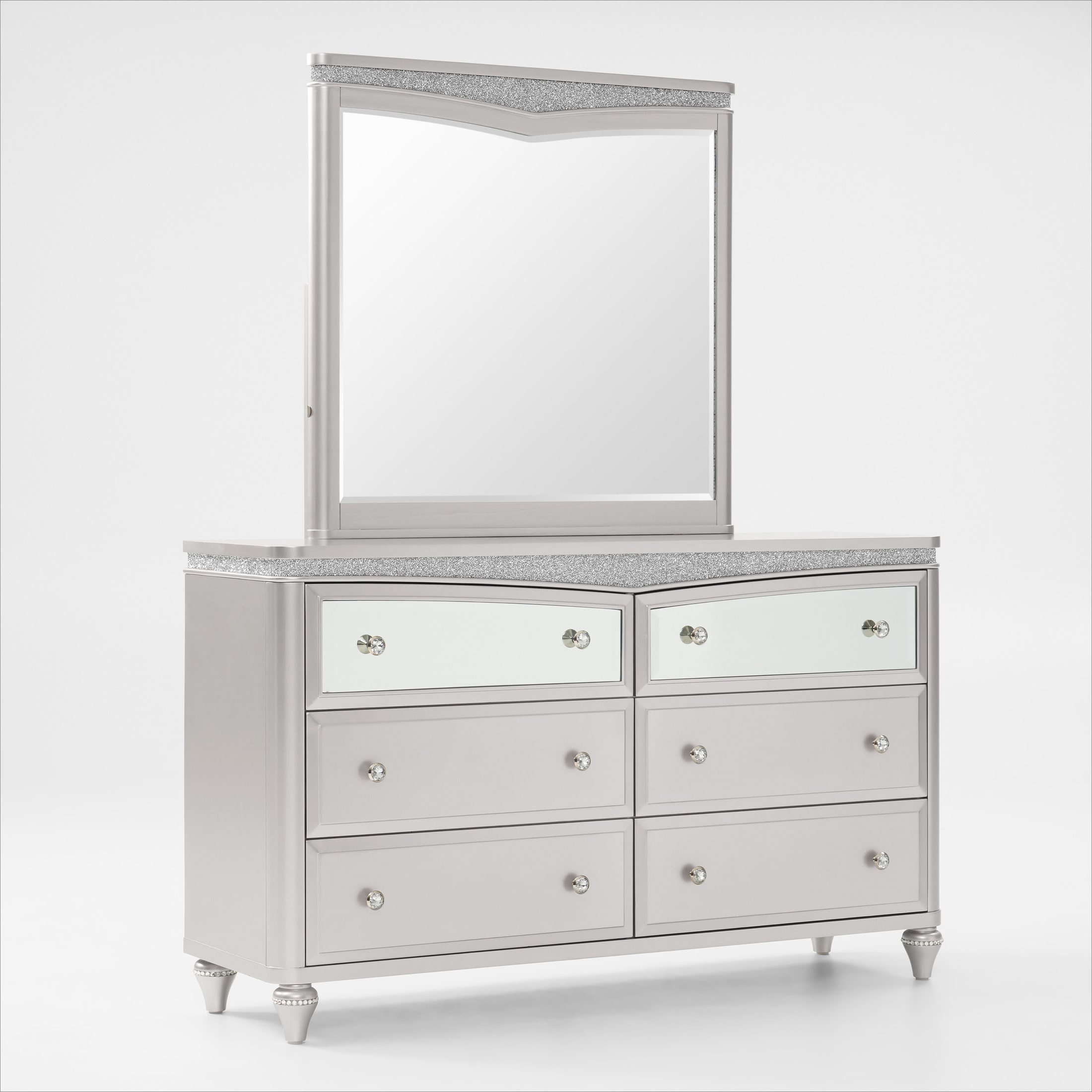 Posh Dresser and Mirror