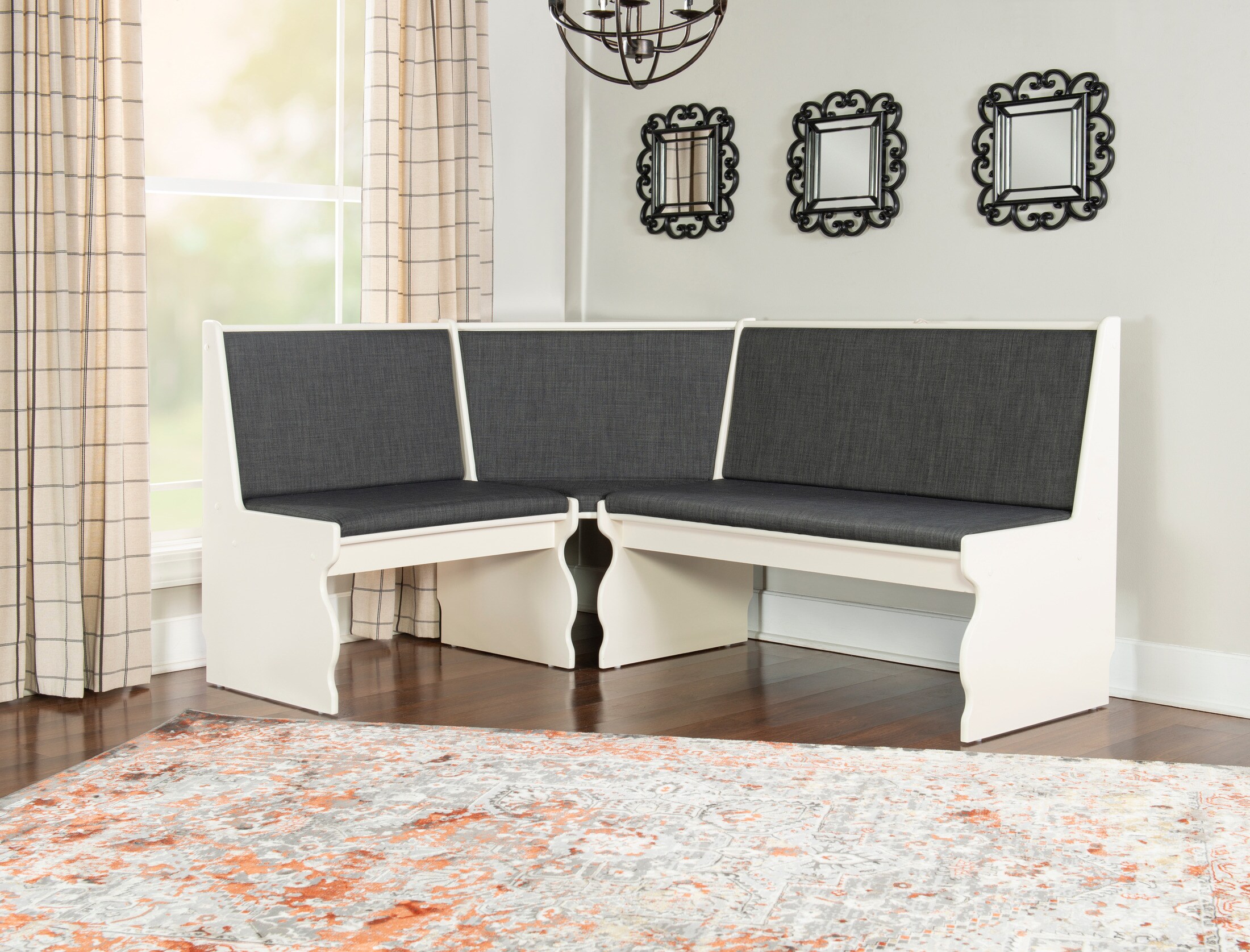Razz Dining Table Banquette and Bench