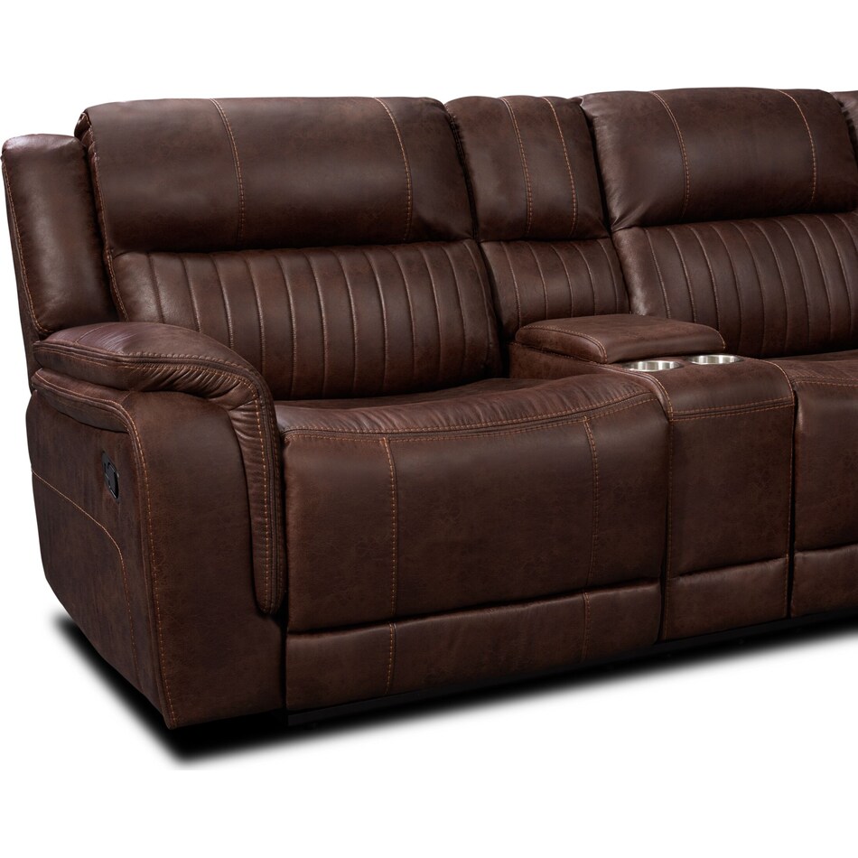 Samson 3-Piece Manual Reclining Sectional | Value City Furniture