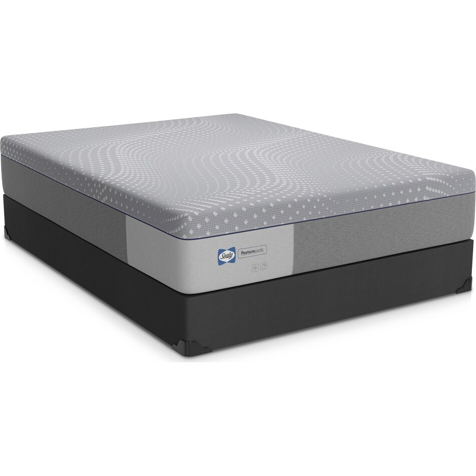 Sealy Elsanta Hybrid Soft California King Mattress And Split Low