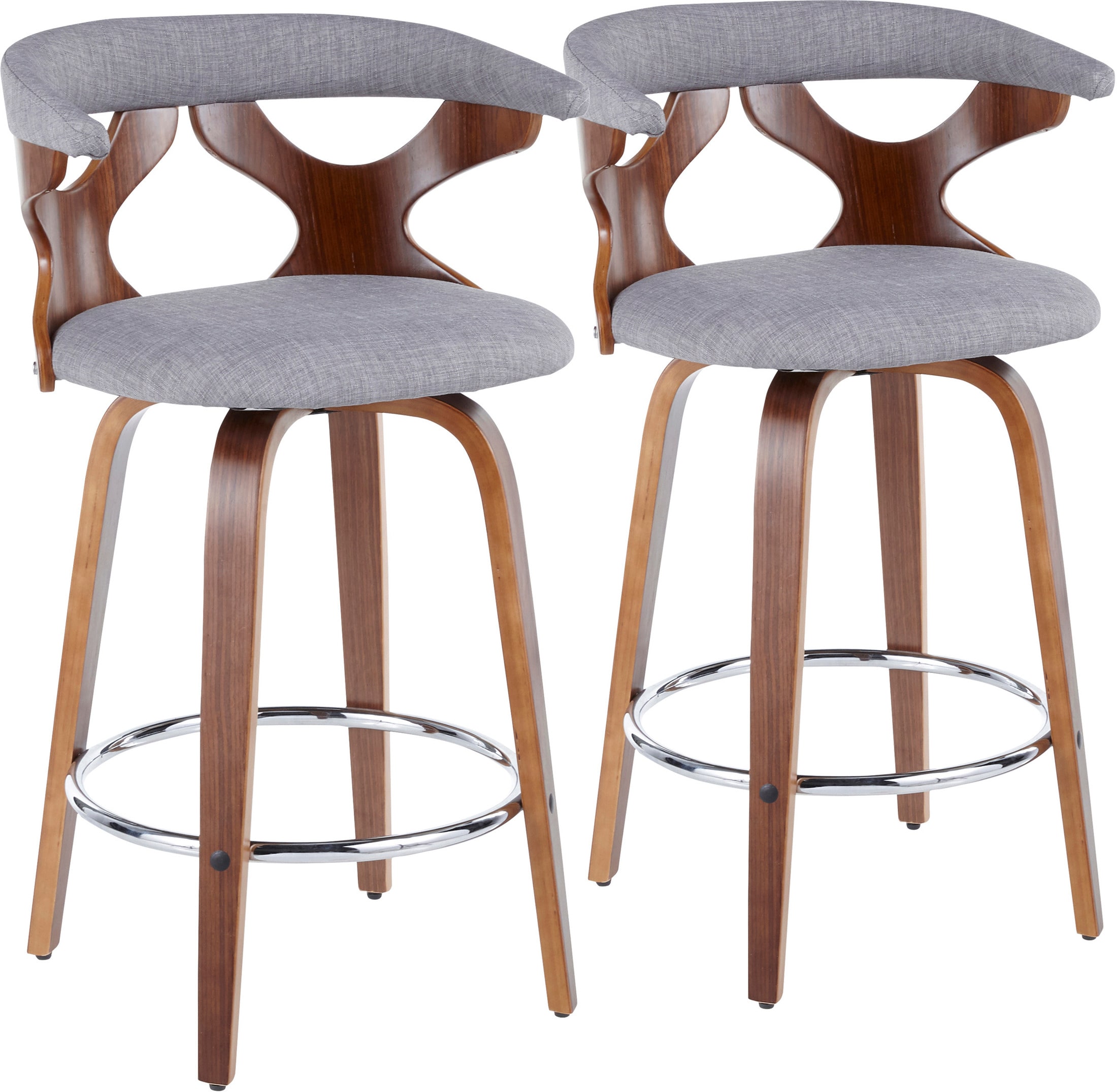 Serafina Set of 2 Counter-Height Stools | Value City Furniture