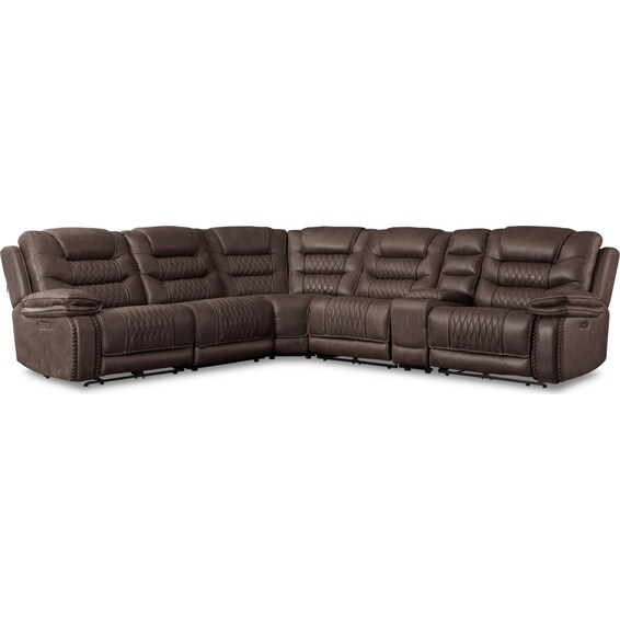 Sorrento Dual-Power Reclining Sofa | Value City Furniture