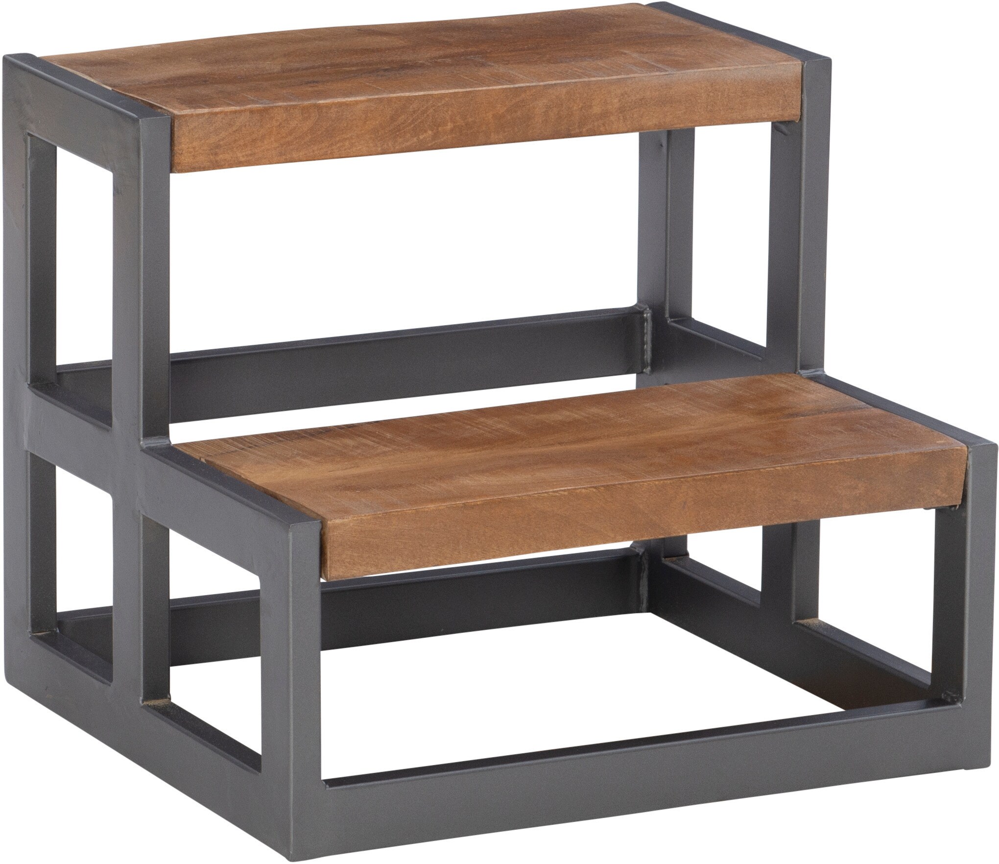 Wellgate Bed Steps - Gunmetal | Value City Furniture