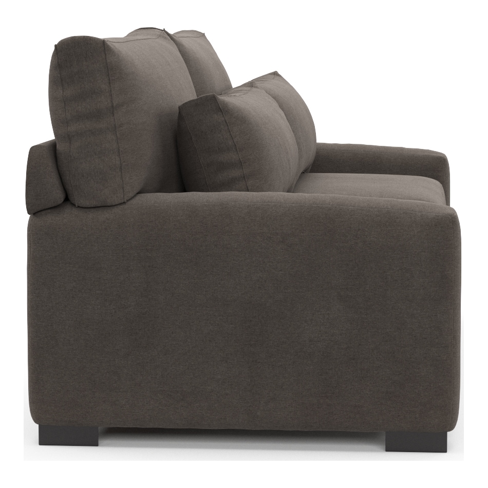 Winston Hybrid Comfort Sofa - Laurent Charcoal | Value City Furniture