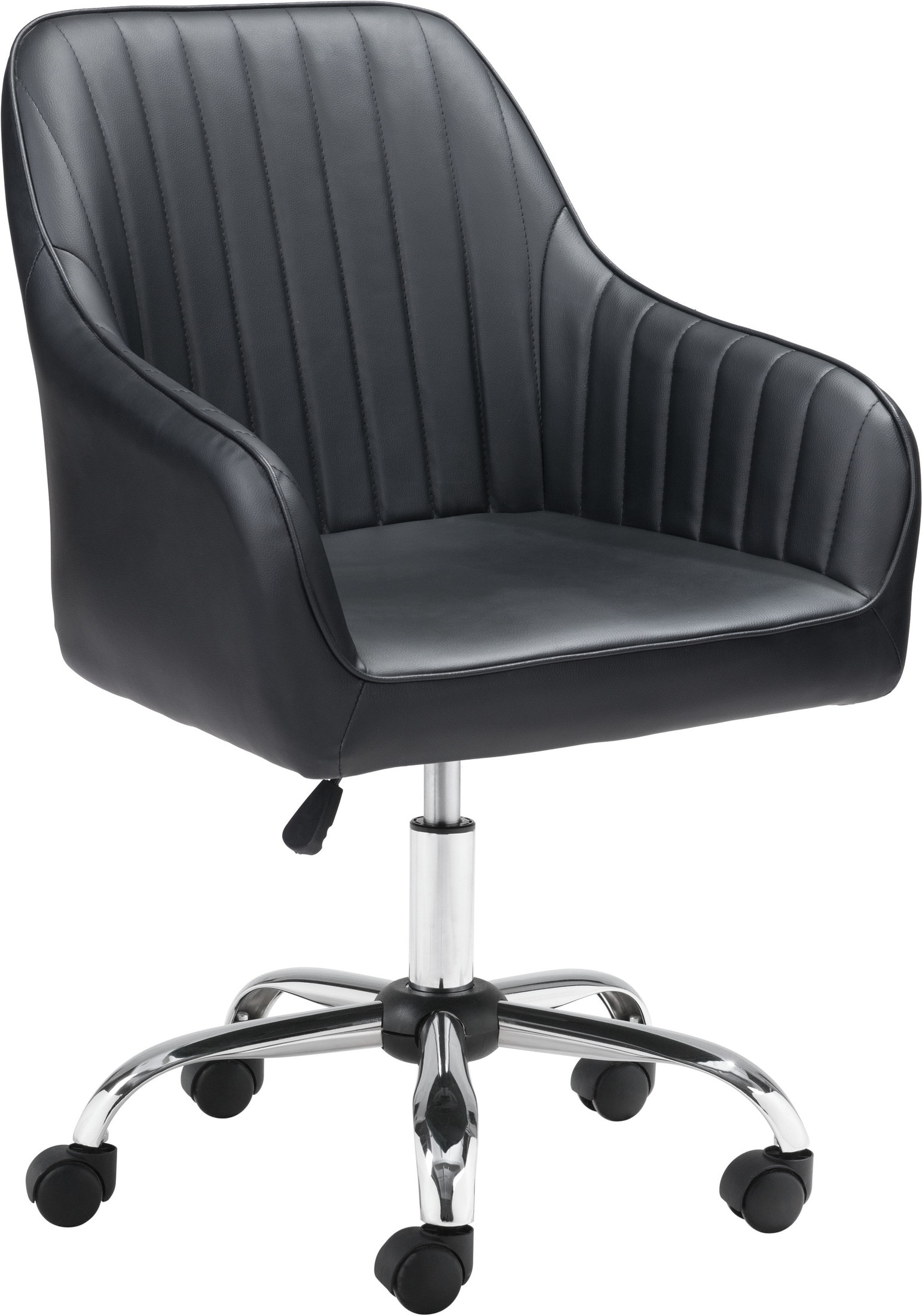Zac Office Chair - Black | Value City Furniture