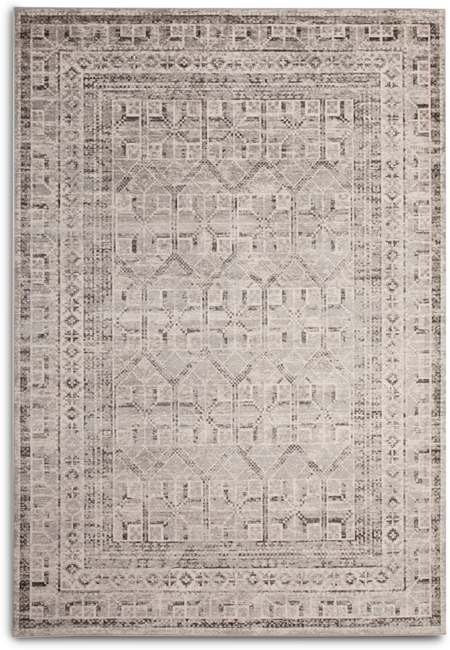 Zelle 8' X 10' Area Rug - Brown | Value City Furniture